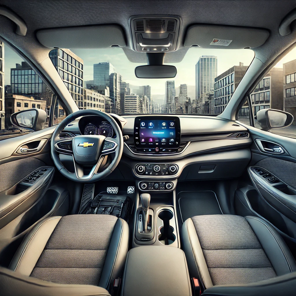 Chevrolet Groove 2024 interior: diseño, confort y tecnología